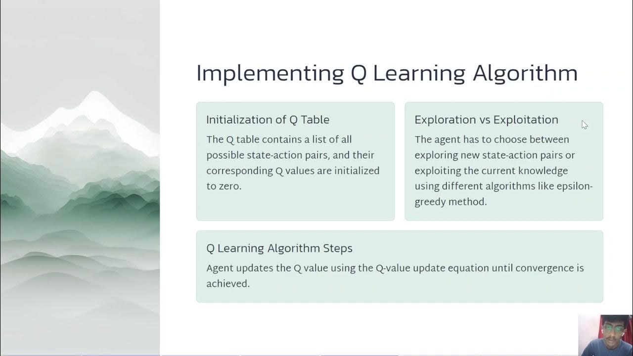 IMPLEMENTATION AND DEMONSTRATION OF Q LEARNING ALGORITHM | 18AI72 | Advanced Machine Learning ...