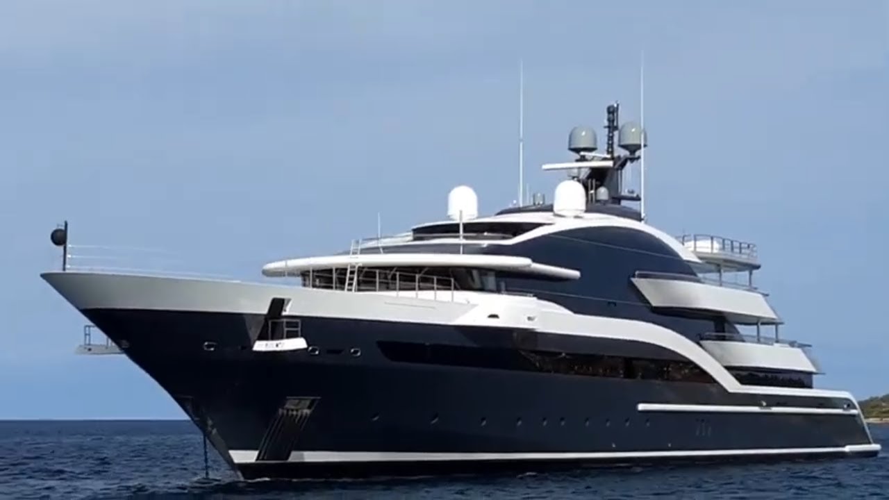 Awesome super yacht Oceanco DAR - YouTube