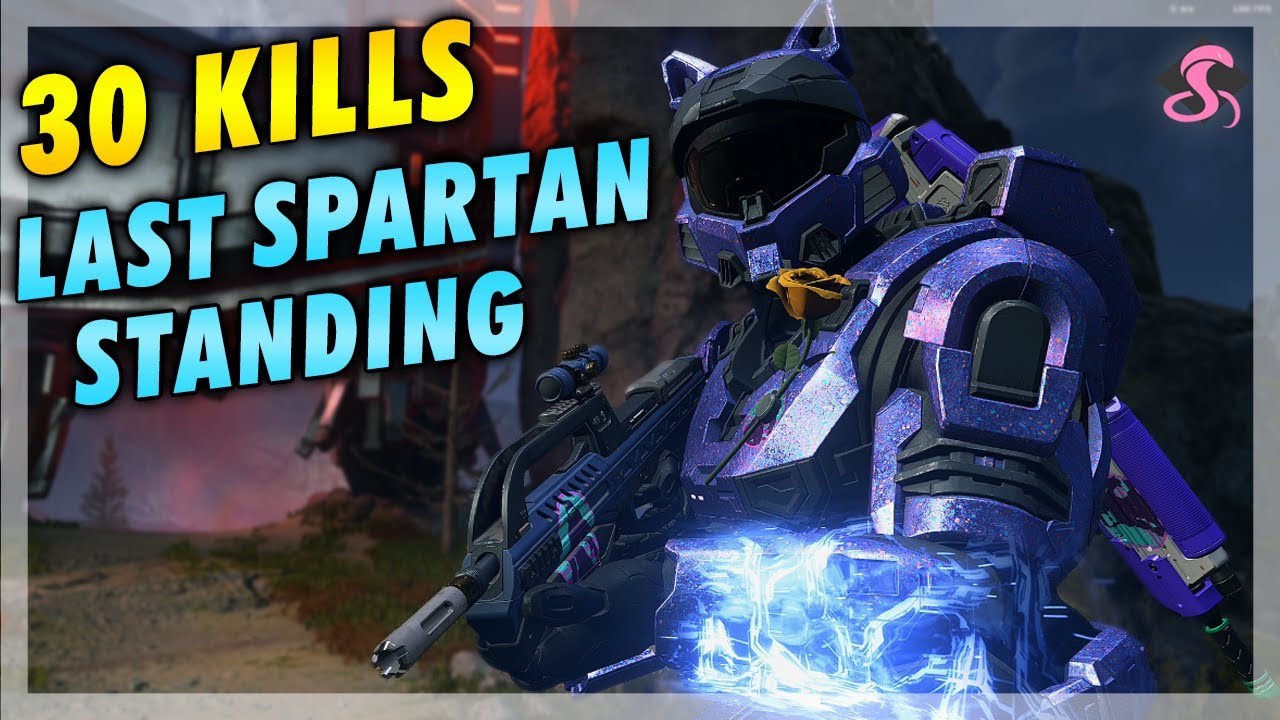 30-Kill Last Spartan Standing Match on Deadlock - Halo Infinite - YouTube