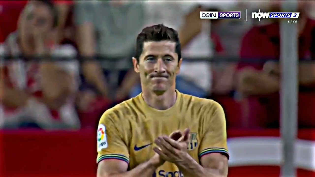 Robert Lewandowski Barcelona Rare Scenes | Slow Motion | 4K UHD ...