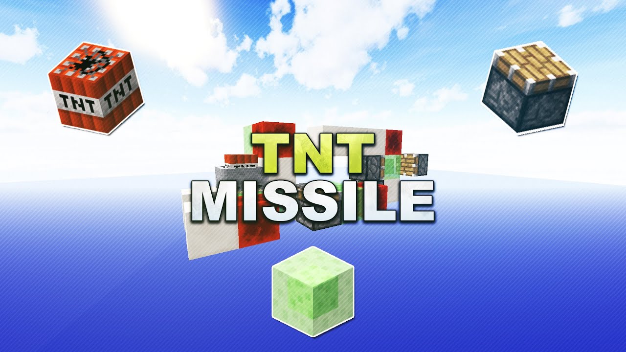 Minecraft - TNT Missile // Fliegende Bombe - Tutorial 1.8.9 - YouTube