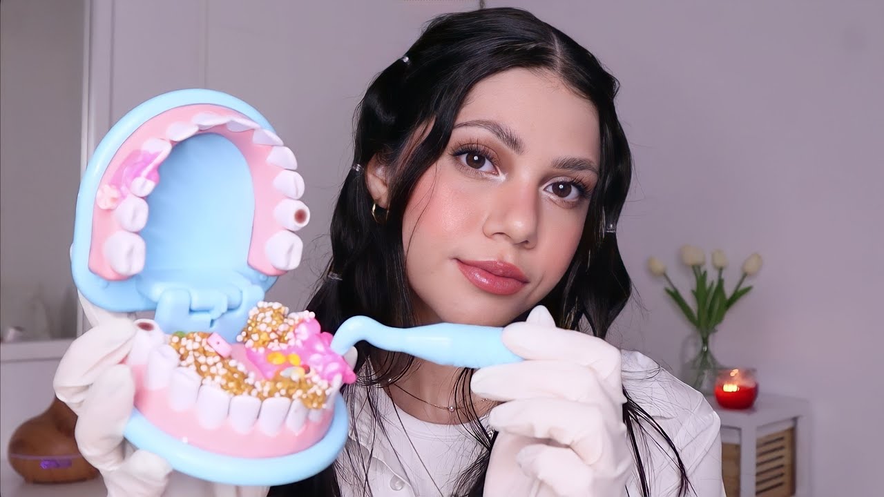 ASMR roleplay DENTISTA 🦷 limpieza dental🪥 | Dámaris ASMR♡ - YouTube