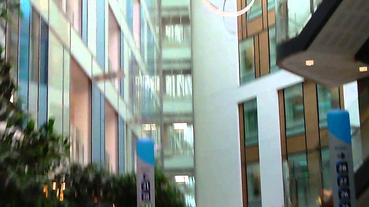 Walk Through Southmead Hospital Atrium - YouTube