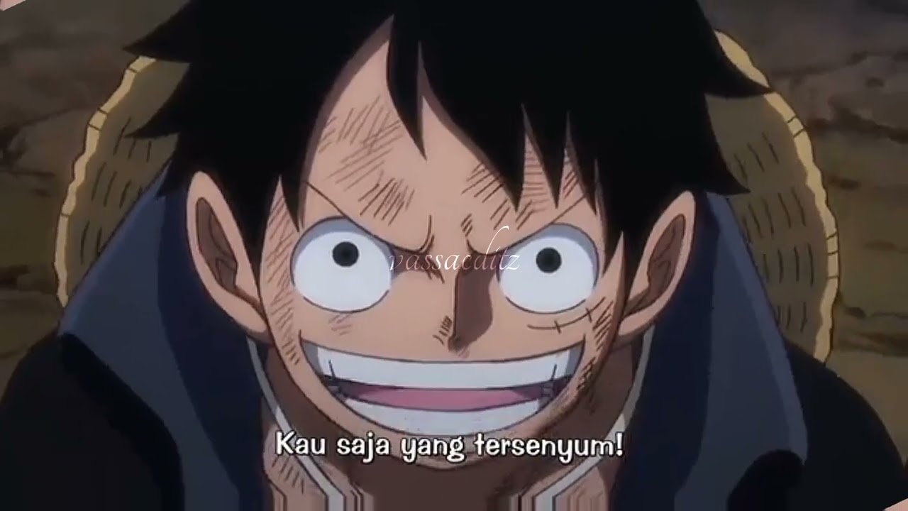 SENYUM BADASS!! || monkey d luffy || jedag jedug one piece || tiktok by ...