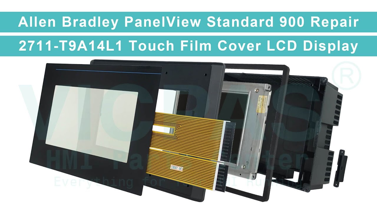 Allen Bradley PanelView 900 Series 2711-T9A14L1 Protective Film Touch ...