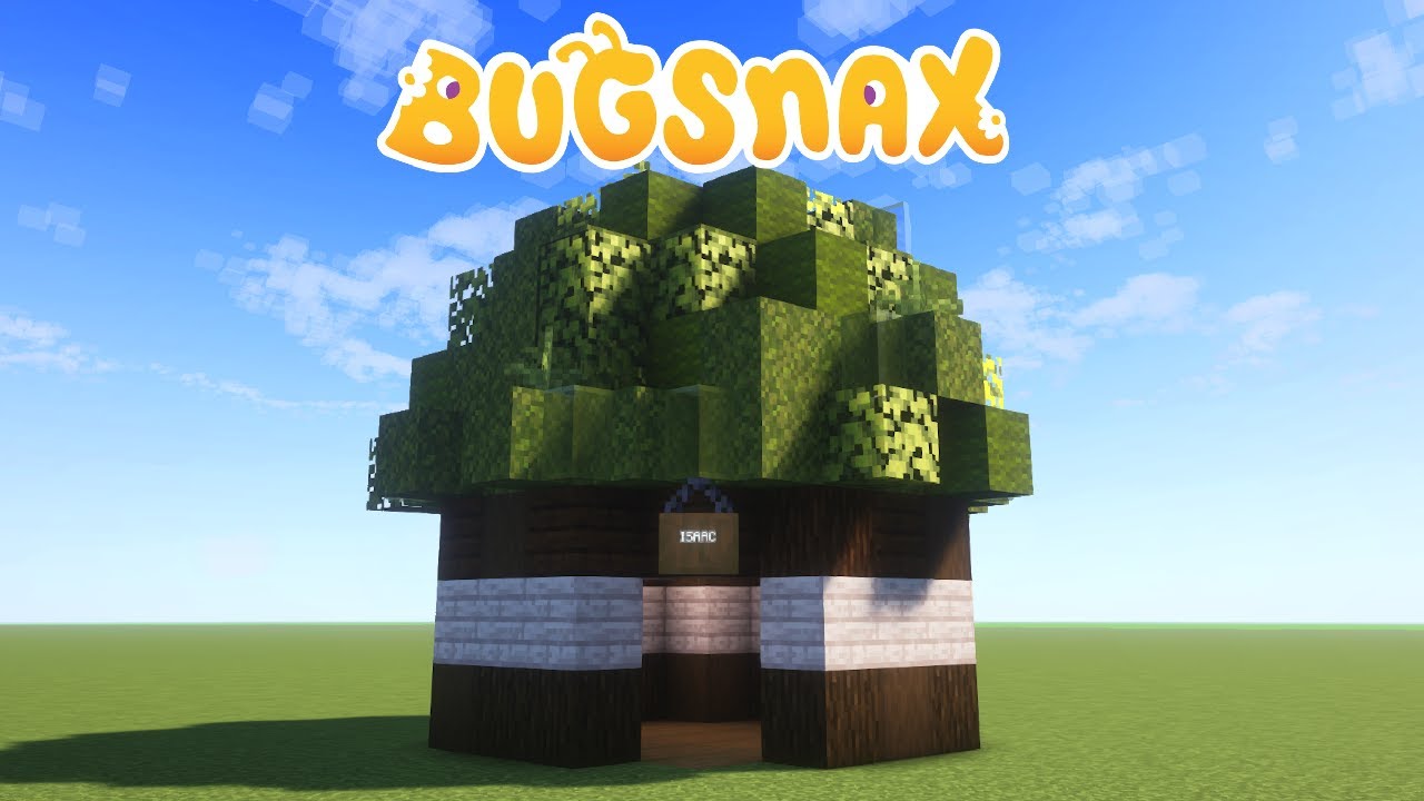 How To Build a BUGSNAX HUT in MINECRAFT - YouTube