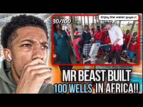 MR BEAST BUILDS 100 WELLS IN AFRICA 😱😨!! ( He might be the nicest ...