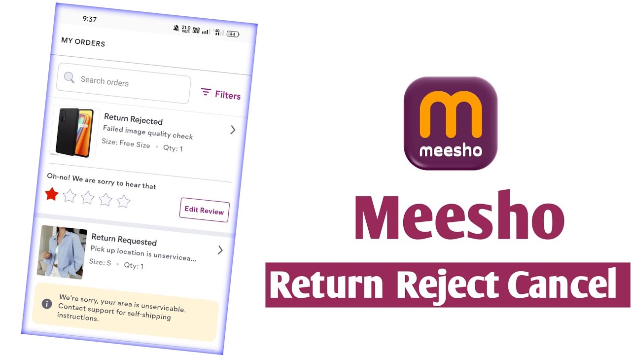 Meesho Order Return Problem | Meesho is Not Returning Order Scam - YouTube