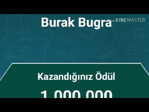 KIM MILYONER OLMAK ISTERDE 1.000.000 lira kazandim