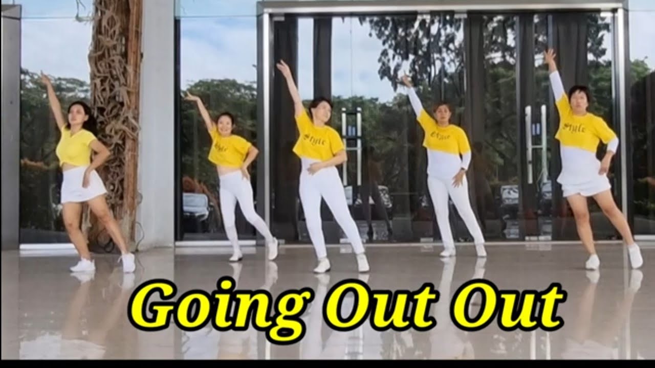 Going Out Out Line Dance | Choreo:Niels Poulsen | Out Out | Danced By ...