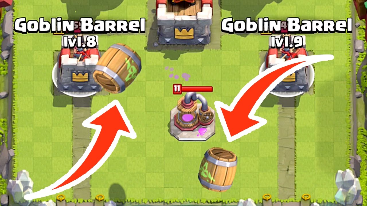 Clash Royale - DOUBLE GOBLIN BARREL! Mirror Madness - YouTube