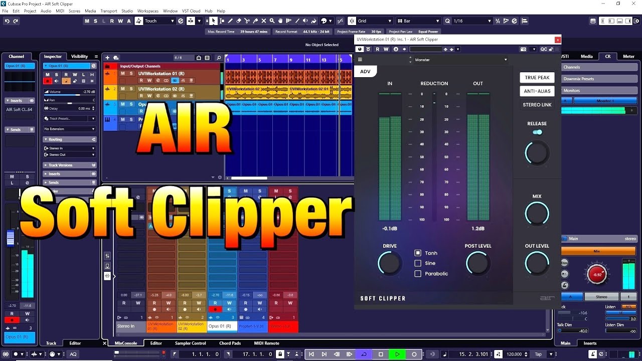 AIR Soft Clipper - Dynamic Audio Effect - Add Power, Punch with Clarity ...