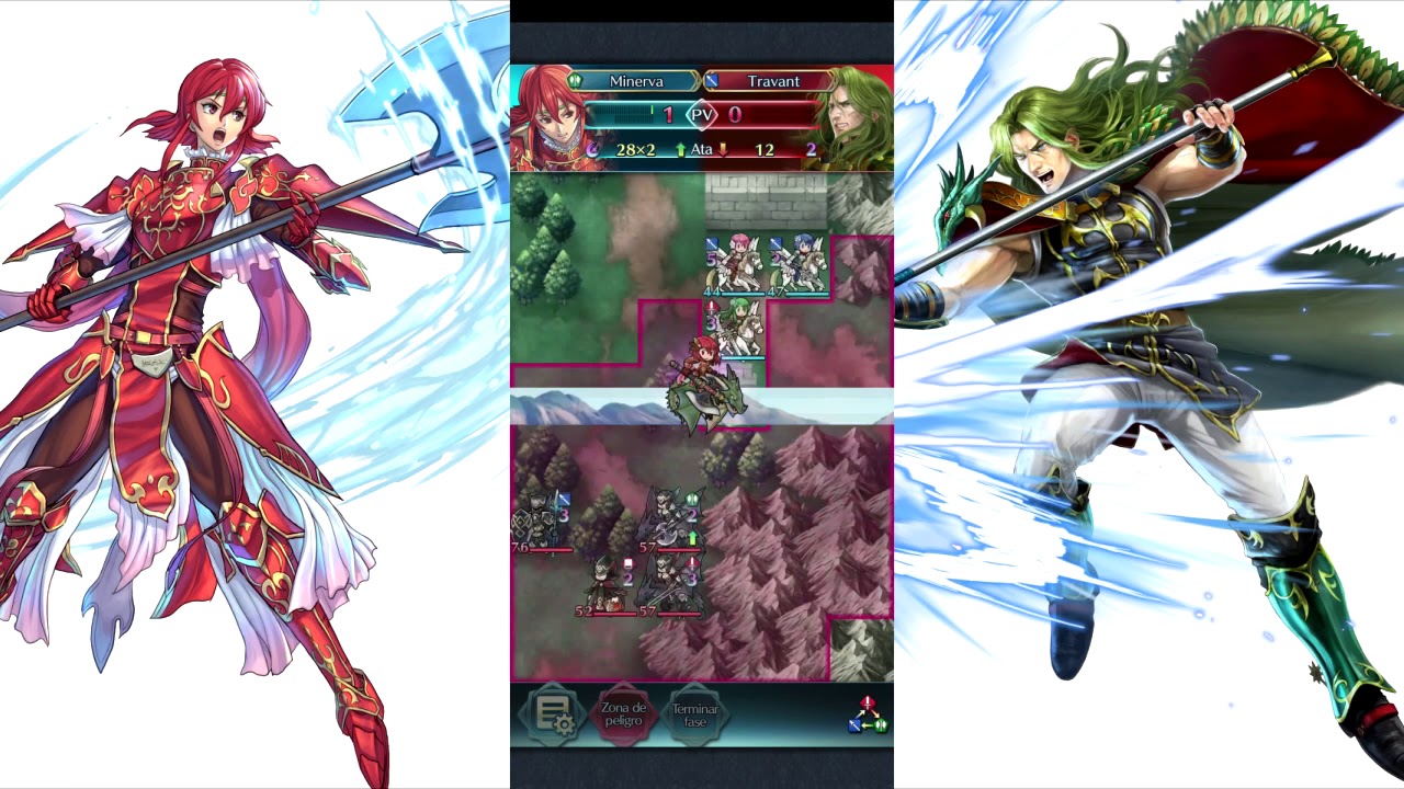 Fire Emblem Heroes - Vs Travant Infernal - YouTube