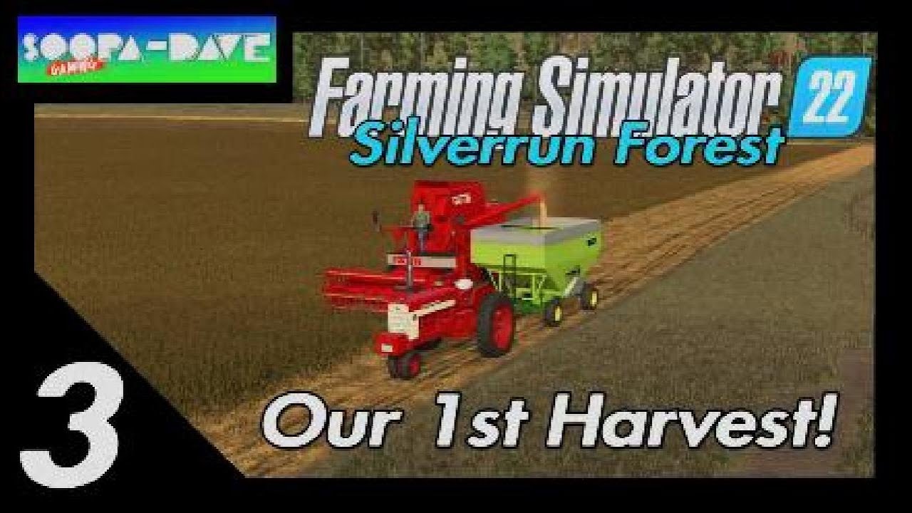 Farming Simulator 22 Harvest Arable Farming Silverrun Forest - YouTube