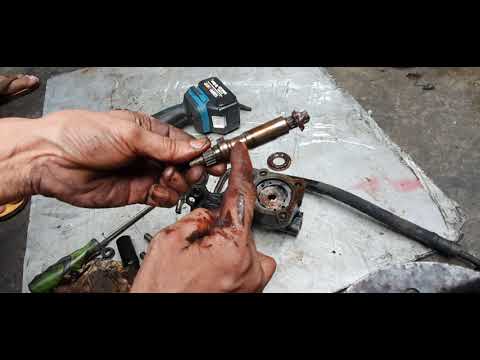 [part1)TOYOTA REVO 2L ENGINE.power steering pump. how to rebuild?(by ...