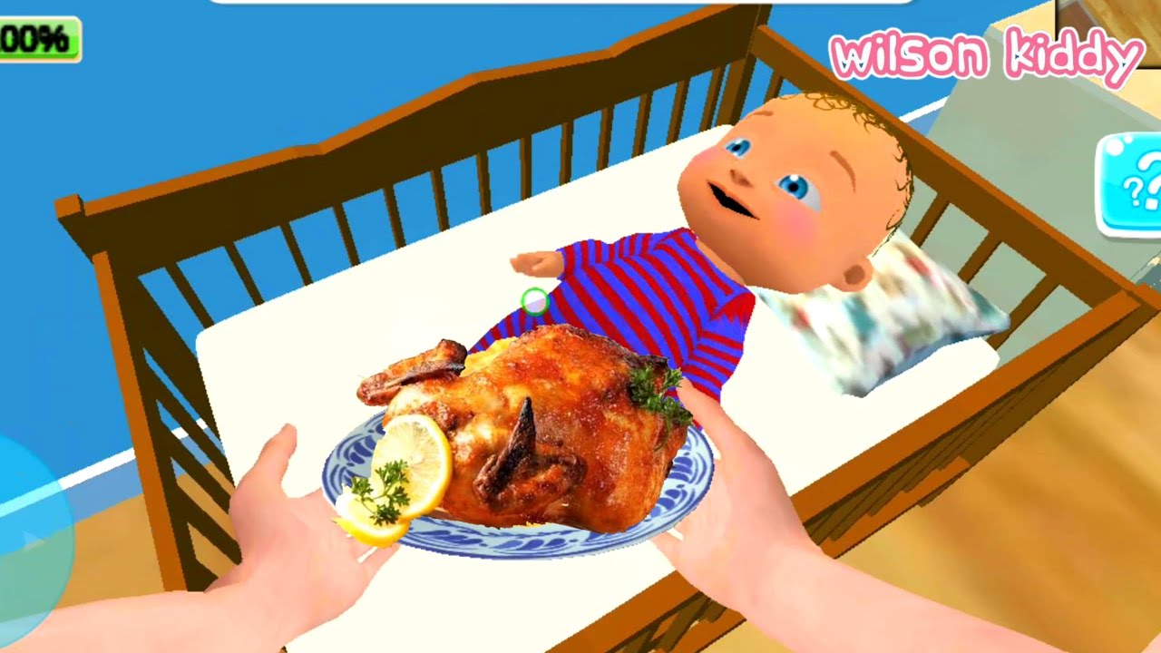 B4yi Sultan Up1n Ompong Mau Makan Ayam Goreng | Mother Life Simulator ...