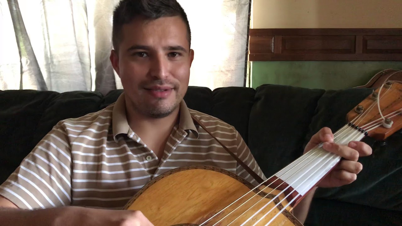 Learn To Play The Guitarron - Scales part 6 B major scale - YouTube