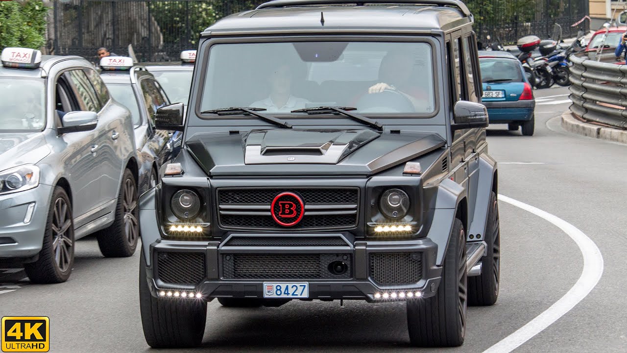 A collection of MERCEDES-BENZ G63 AMG in Monaco | 2020 4K - YouTube