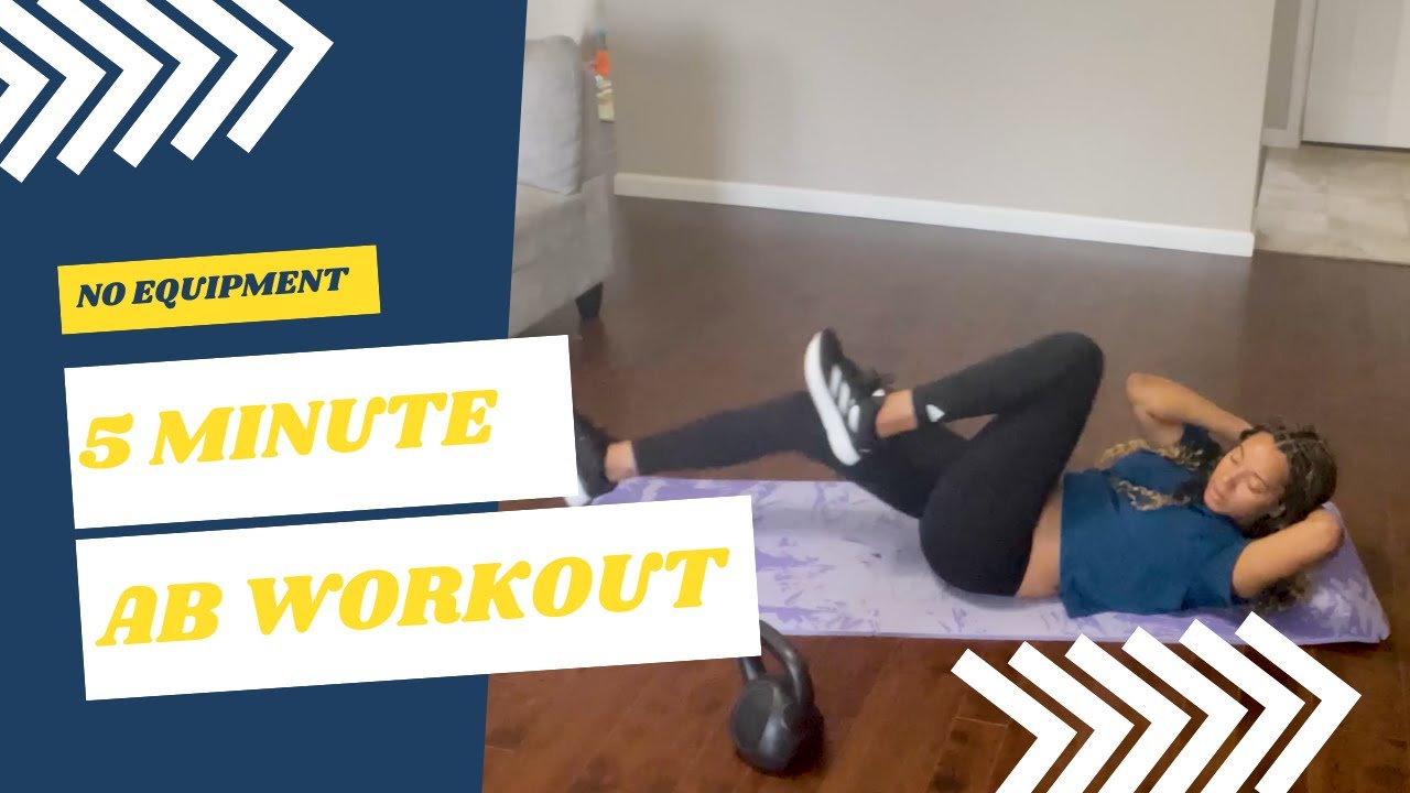 Quick & Easy Ab Workout for New Moms | Postpartum Core Recovery in 5 ...