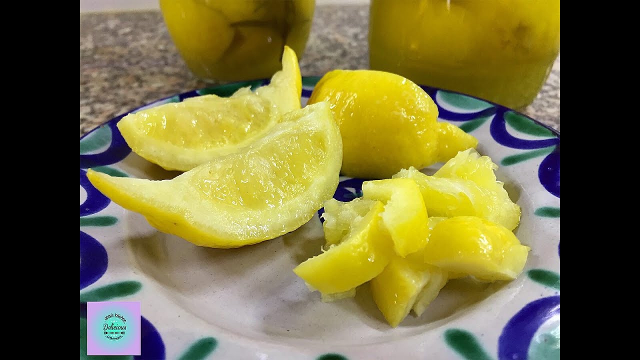 Moroccan Preserved Lemons - YouTube