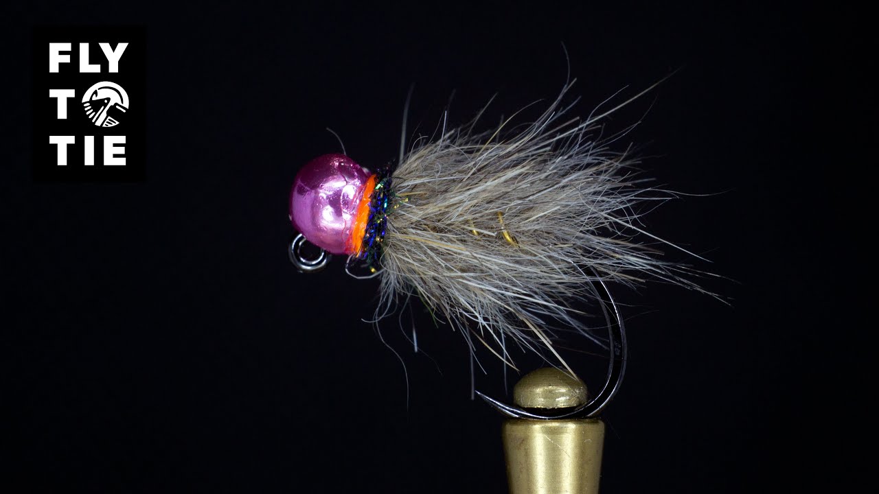 Chubby Hare's Ear Nymph | FlyToTie Fly Tying - YouTube