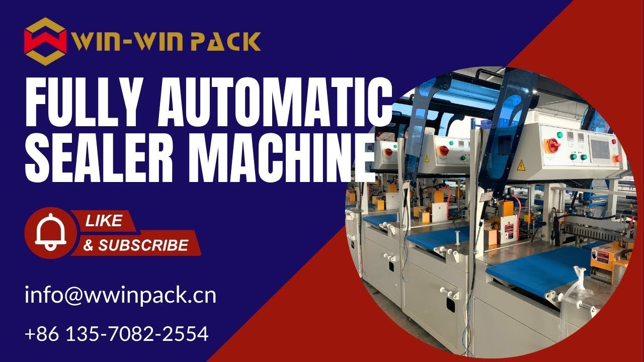WIN WIN PACK Fully Automatic Sealer Machine | Perfect for Electronics ...