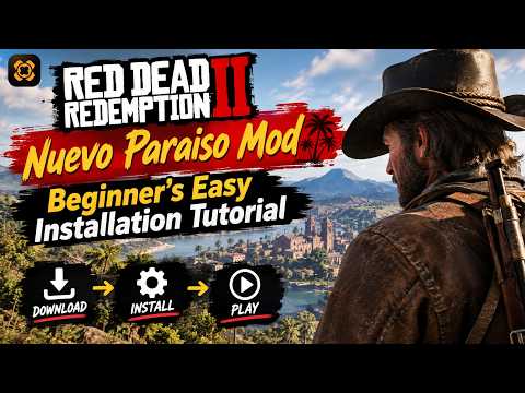 RDR2 Nuevo Paraiso: The Forgotten Frontier | Simple Installation Tutorial |Xmodhub