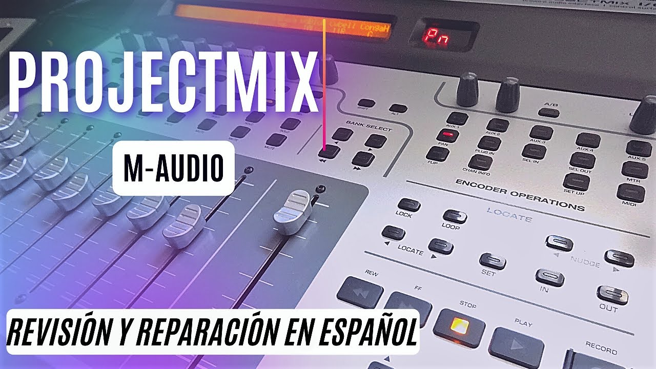 REVISIÓN Y REPARACIÓN PROJECT MIX M-AUDIO POR DENTRO👍 REVIEW EN ESPAÑOL ...
