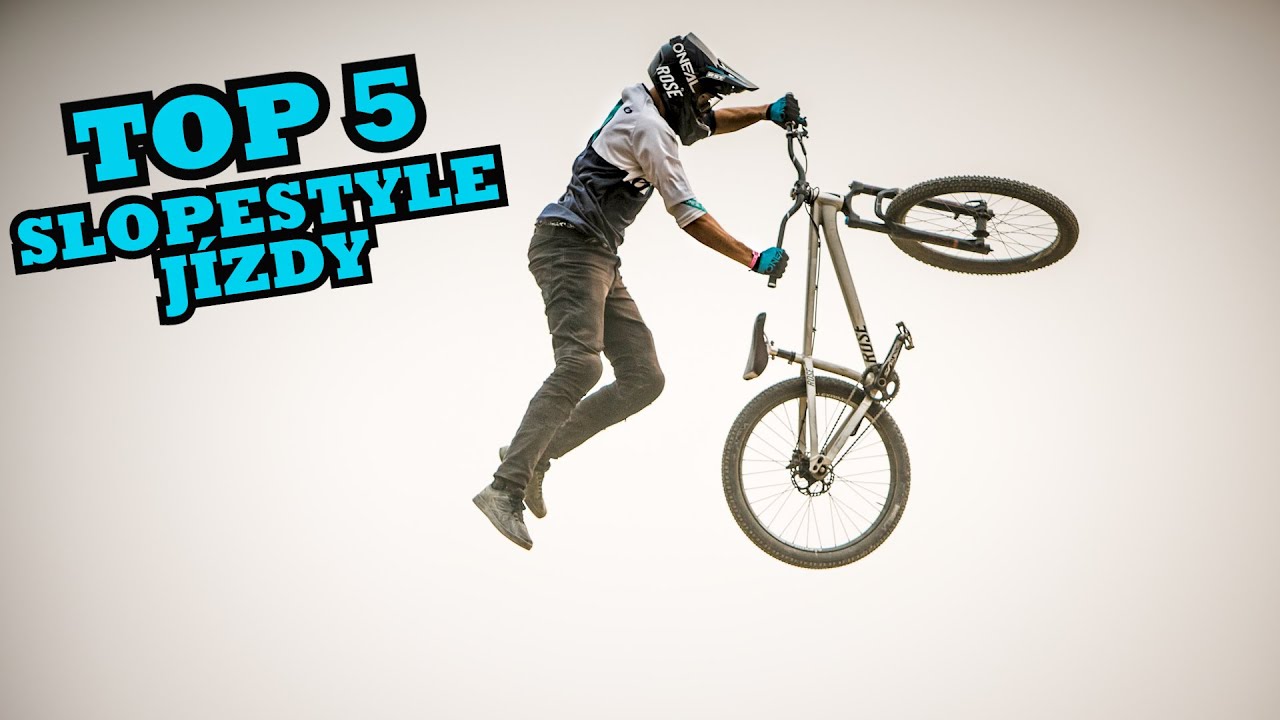 TOP 5 - SLOPESTYLE JÍZDY - YouTube