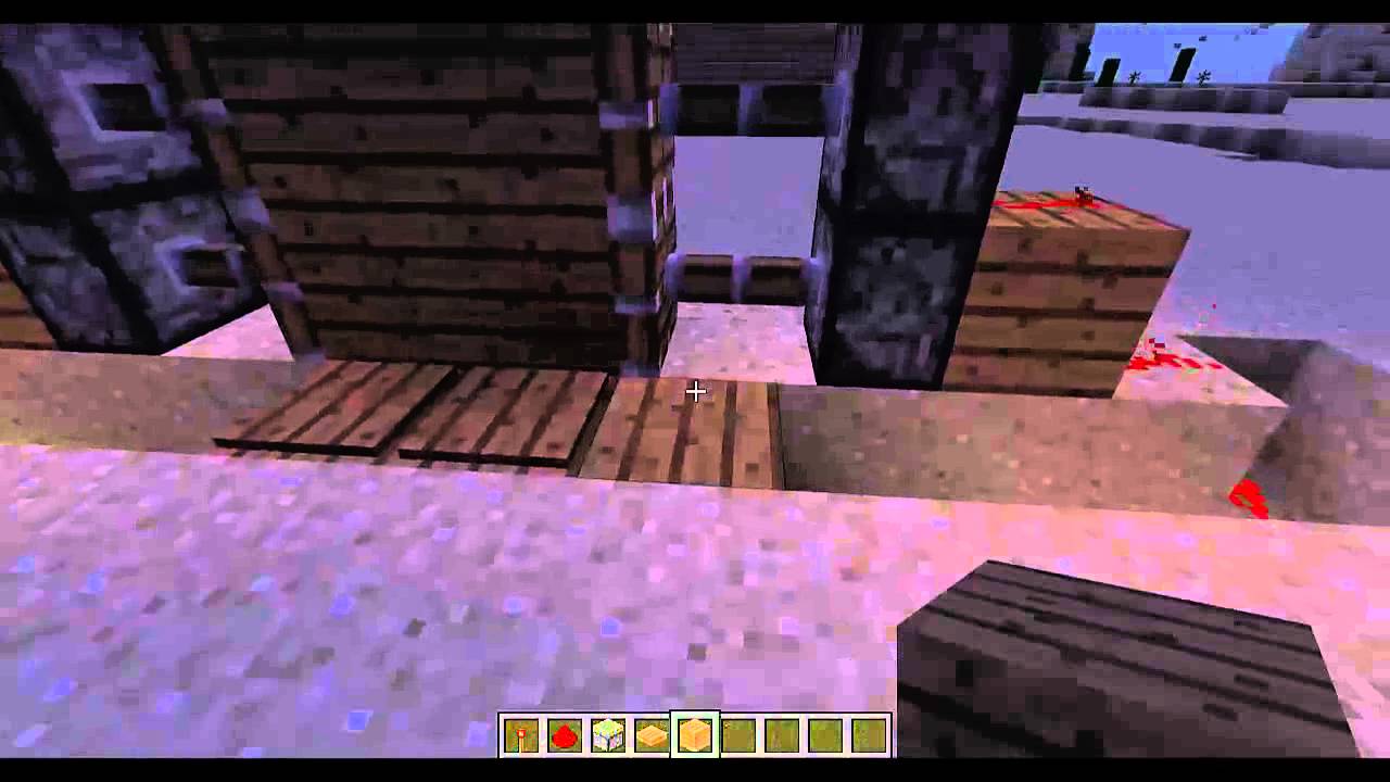 How to make an automatic redstone door! (Minecraft) - YouTube