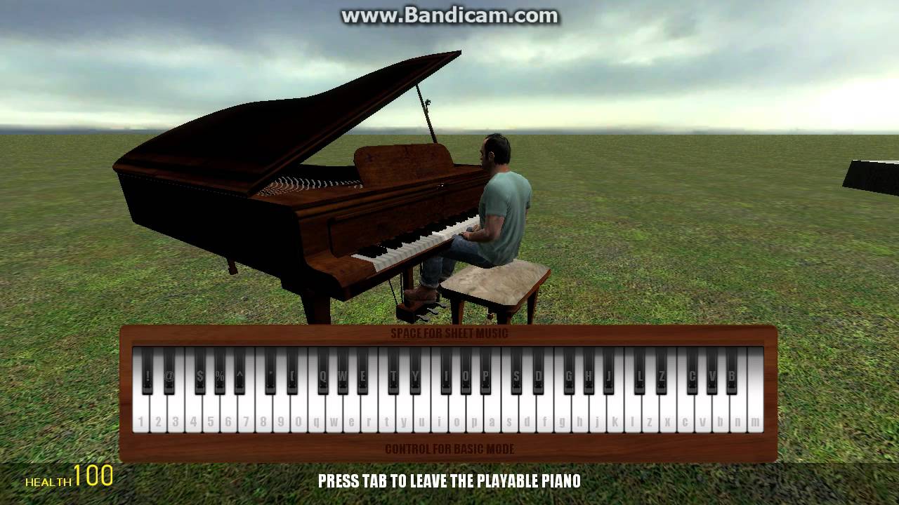 Garrys Mod Pianist - YouTube
