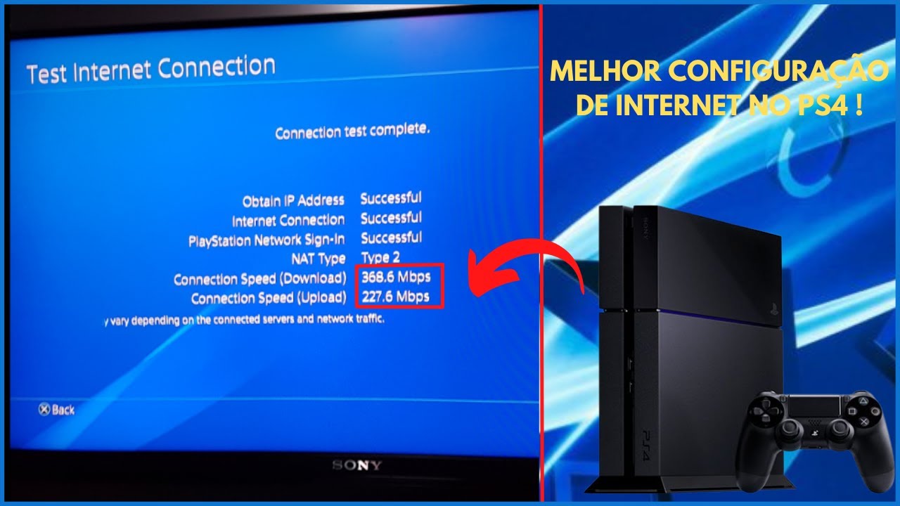 COMO MELHORAR A CONEXÃO DE INTERNET NO PS4 ! [ATUALIZADO EM 2021] - YouTube