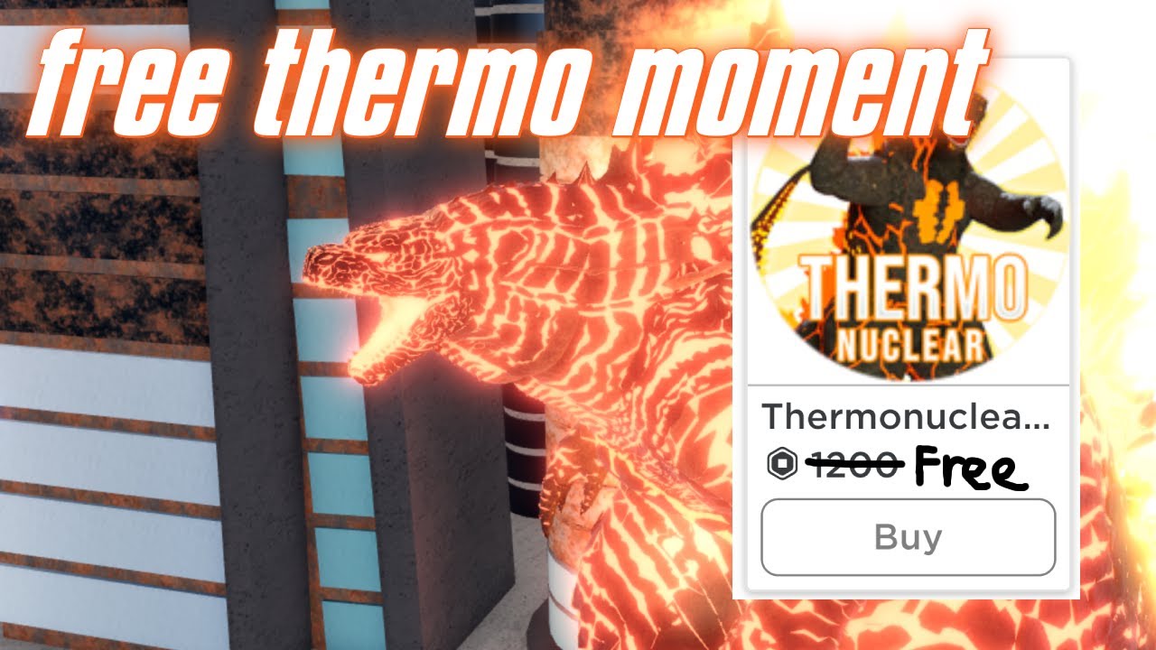 that moment when thermo godzilla became free in KU - YouTube