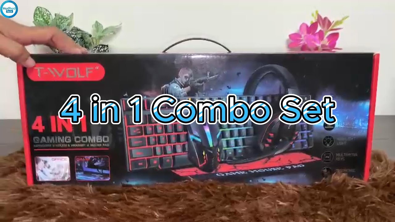T-Wolf TF800 (4 in 1 Combo Set) - YouTube