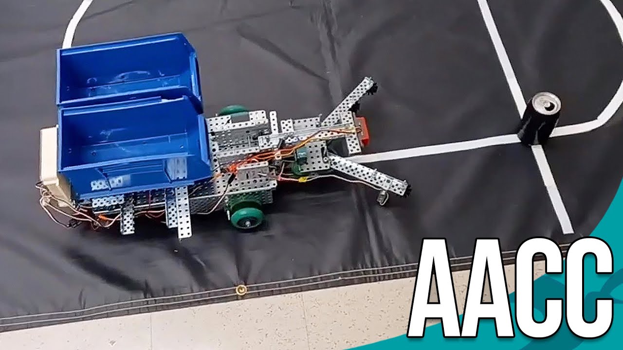 AACC MEC 140 Recycler Robot Final Project - YouTube