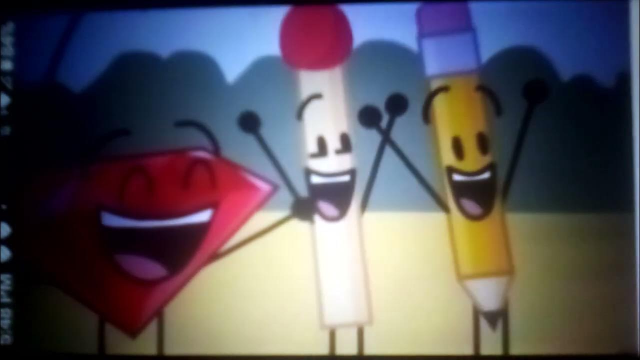 Bfb pencil match and ruby - YouTube