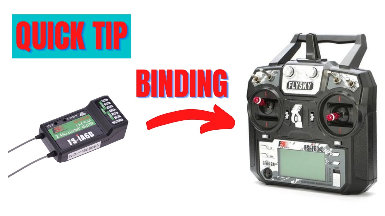 FLYSKY Fs-i6X BINDING | Fs-ia6b RECIVER. - YouTube