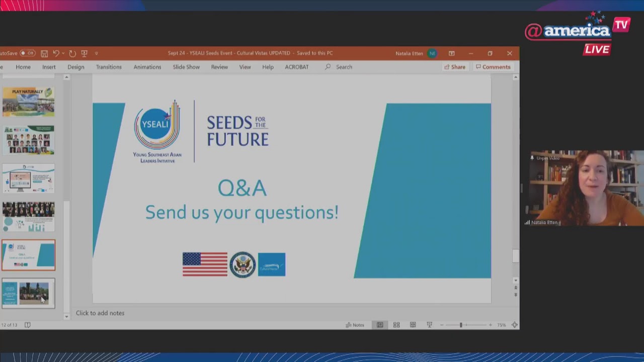 2020 YSEALI Seeds: How Can You(th) Make a Difference - YouTube