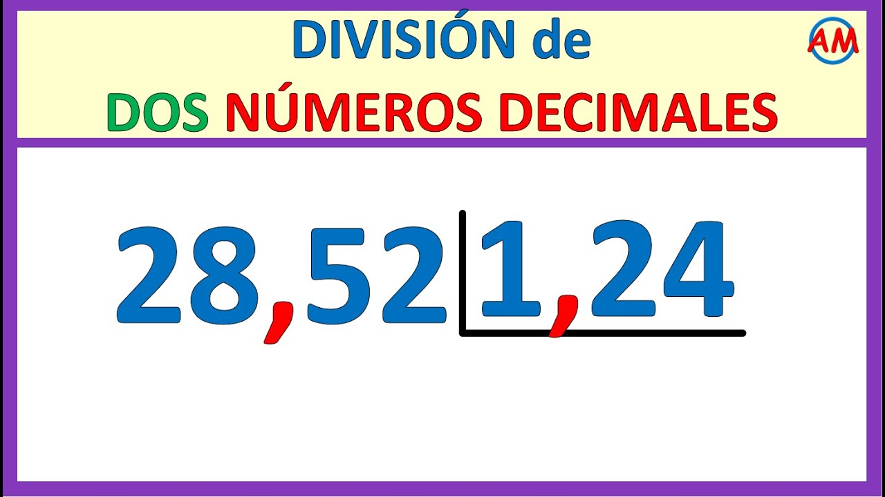 📌 DIVISIÓN con DOS DECIMALES | Super fácil 💪 | Ejercicio N° 10 - YouTube