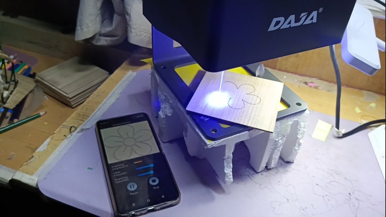 Mini Laser Drawing Hack Tutorial - YouTube