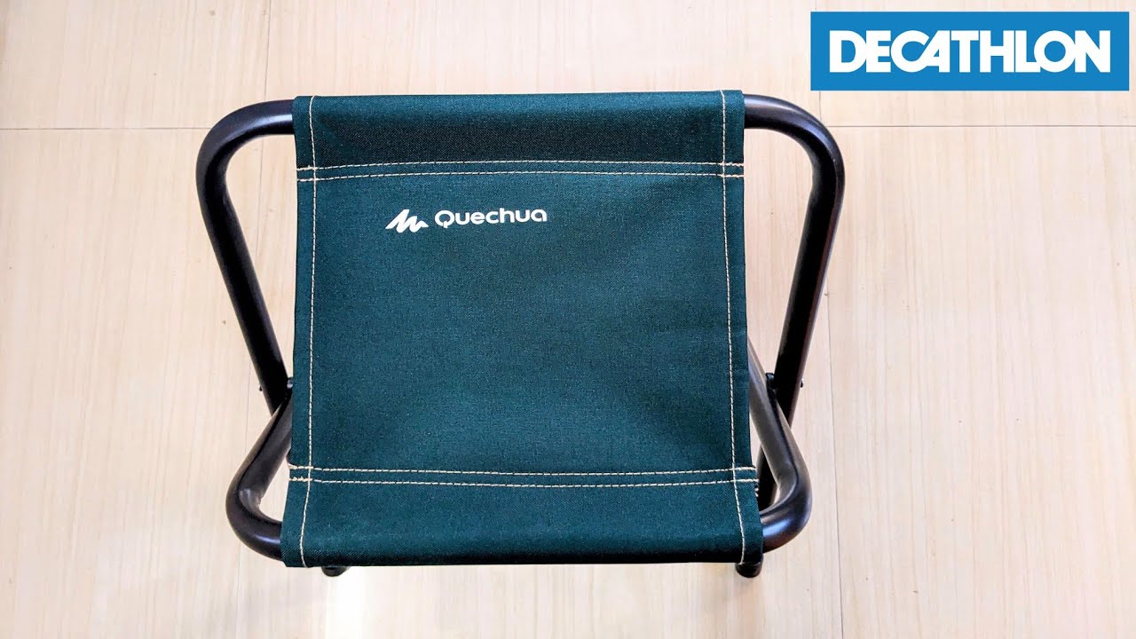 Decathlon QUECHUA Camping Stool (Foldable) Green#Indiaunboxed#Decathlon ...