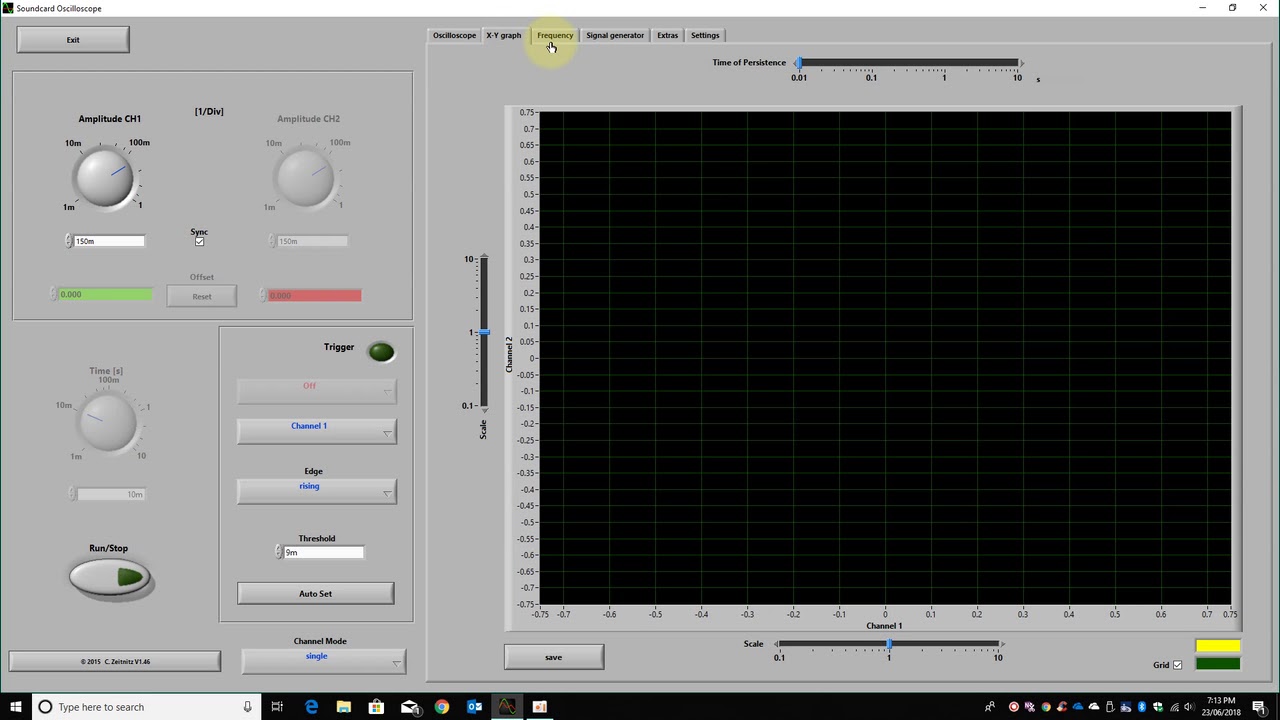 Brief introduction on SoundCard Oscilloscope - YouTube
