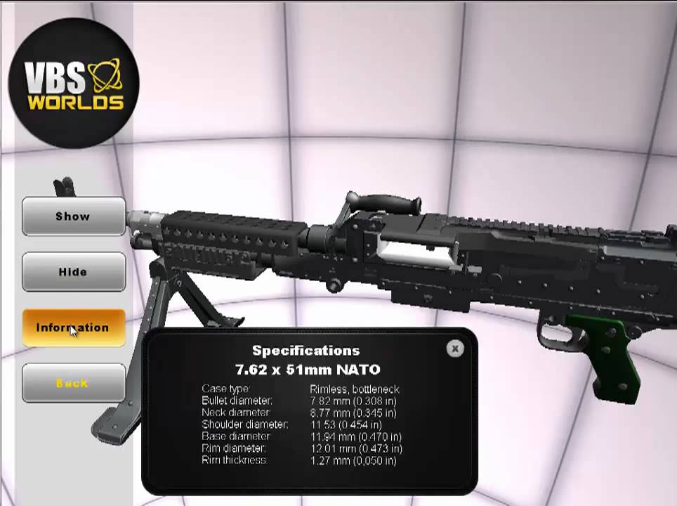 Virtual Task Simulation Demo - Machine Gun - YouTube