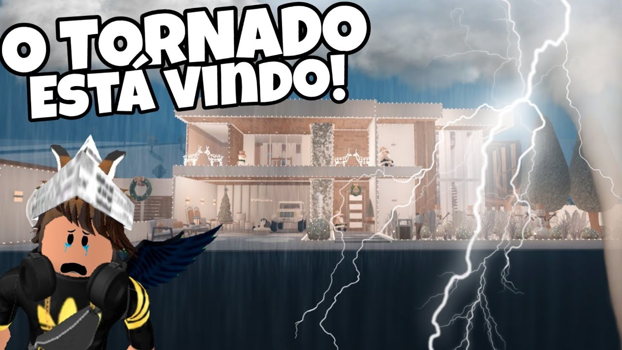 UM TORNADO VAI ATINGIR O BLOXBURG! - *MiniSerie* - ROBLOX - YouTube