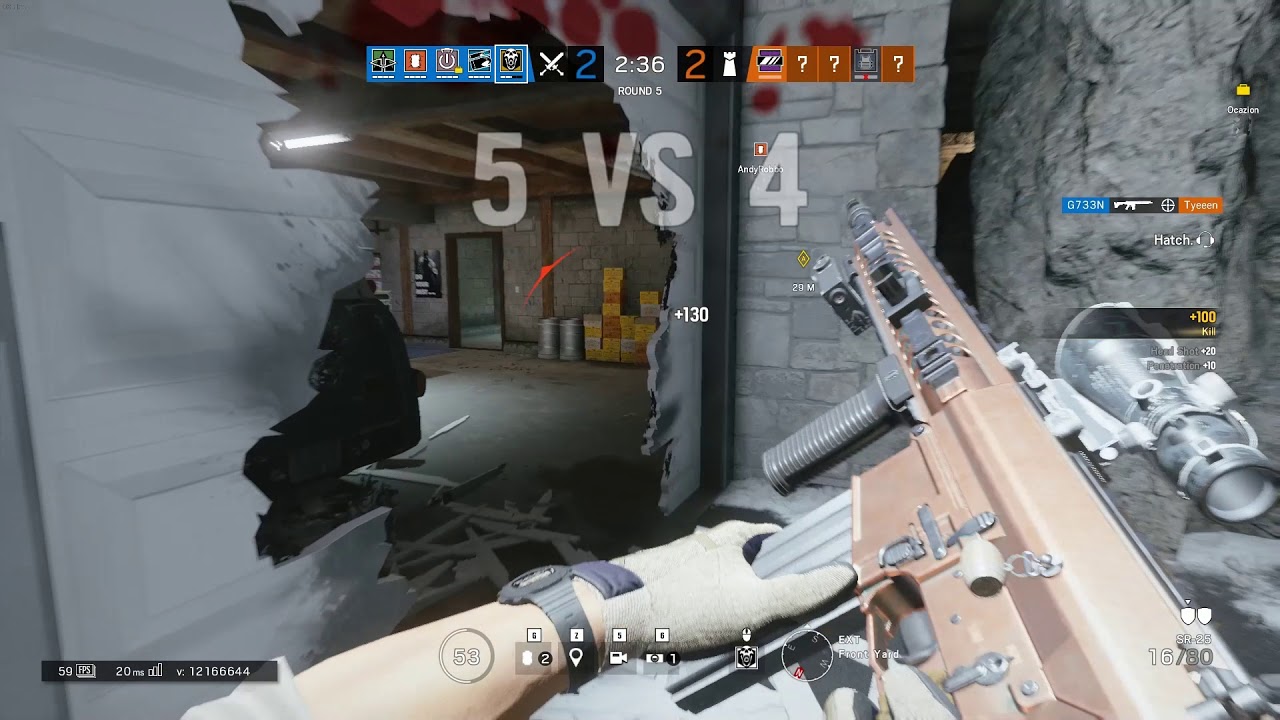 Tom Clancy's Rainbow Six Siege - HIP FIRE FTW - YouTube