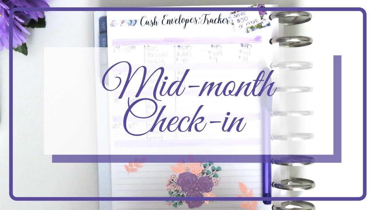 Budget With Me | Mid-month Check-in for April 2021 | Zero-based Budget ...