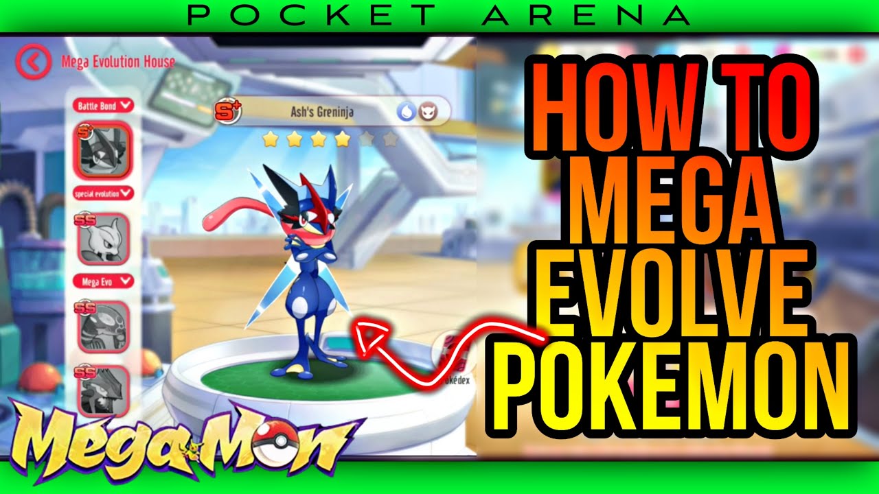 HOW TO MEGA EVOLVE POKEMON | POCKET ARENA Gameplay in Hindi #megamon - YouTube