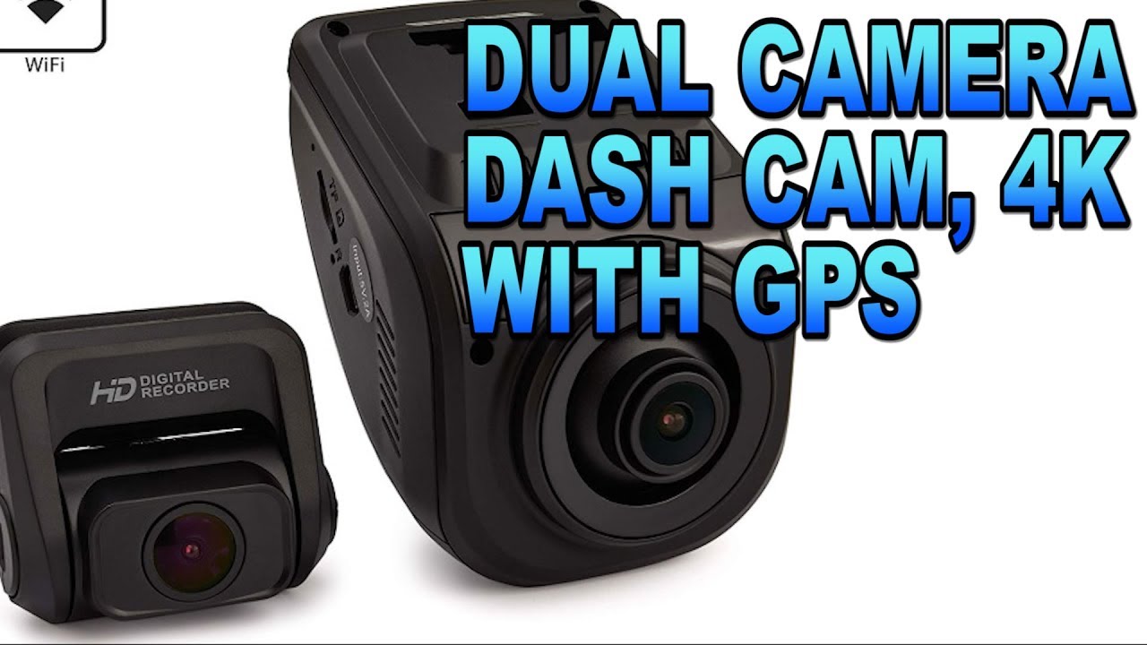 Rexing V1P Pro GPS Dual camera Dash cam - YouTube