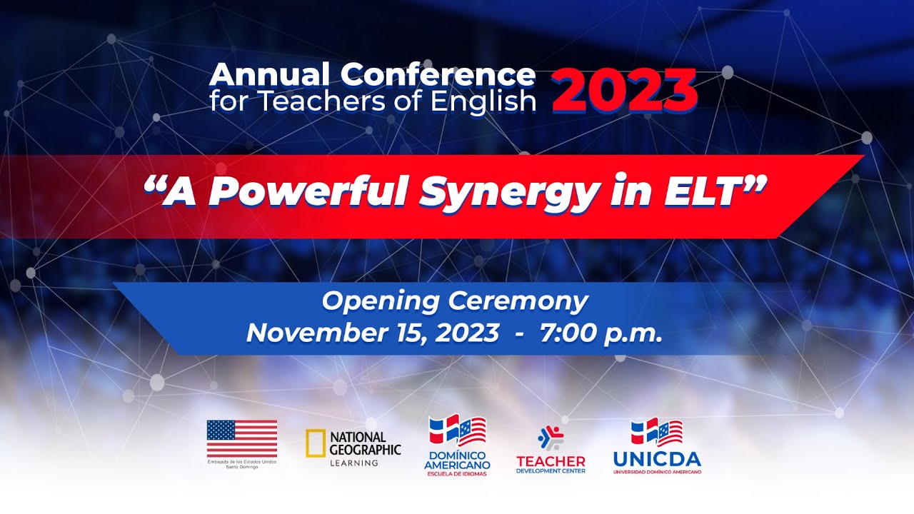 Opening Ceremony Live Stream of the Annual Conference for Teachers of ...