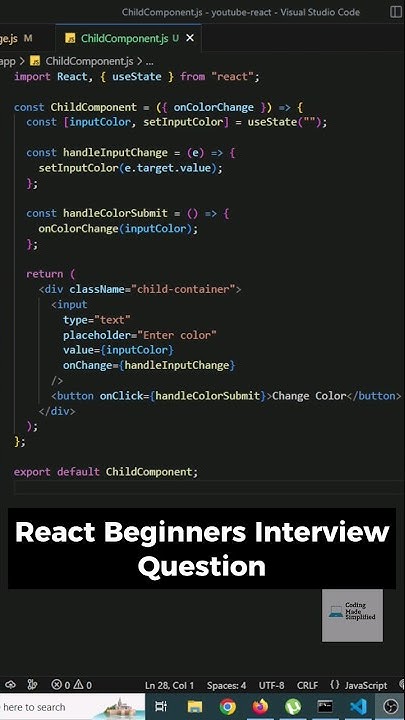 An important React interview question specially for beginners 💕 #react #javascript #reels # ...